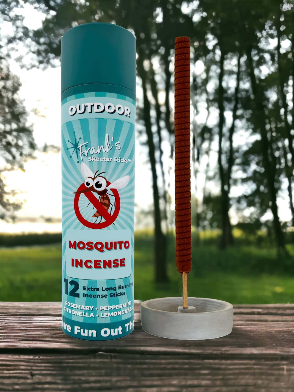FRANK'S SKEETER STICKS™ - Mosquito Repellent Incense – Frank's Skeeter ...